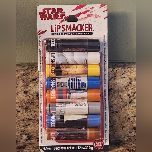 Disney | Other | Disney Star Wars Lip Smacker 8pc Set | Poshmark